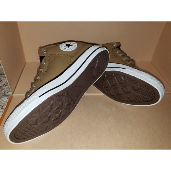 Converse | Shoes | Converse Chuck Taylor All Star Brown Leather ...